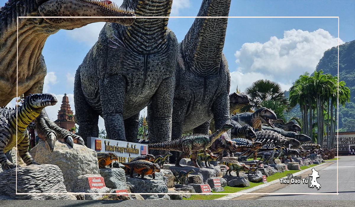Khám phá công viên khủng long Nong Nooch - công viên đẹp nhất Thái Lan ...