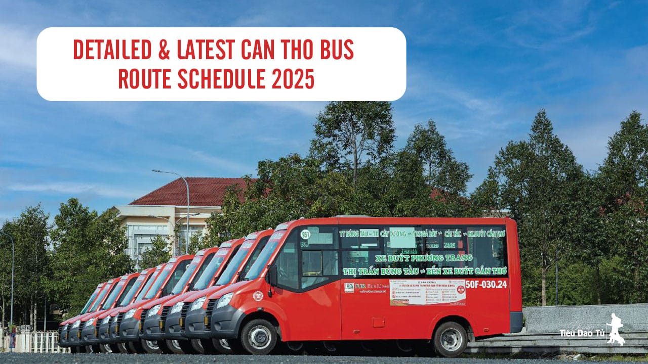 Detailed and Latest Can Tho Bus Route Schedule 2025